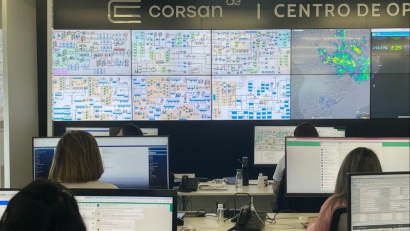 ATUALIZAÇÃO CORSAN DE ABASTECIMENTO (15h15) - CORSAN