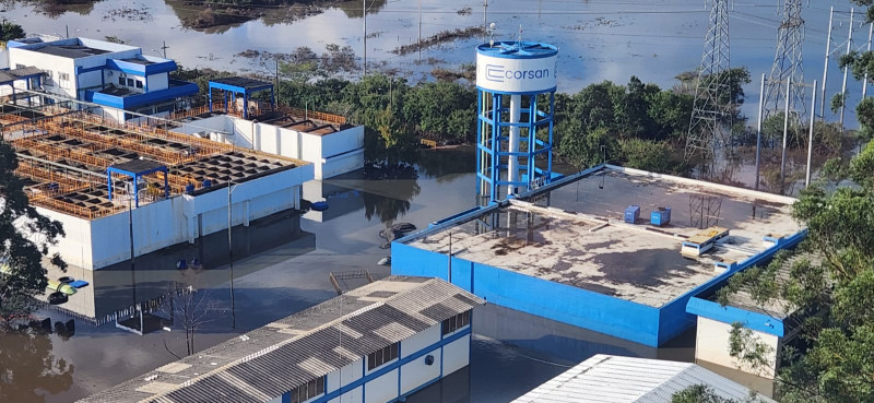 Corsan retoma a operação da Estação de Tratamento Rio Branco, em Canoas ...