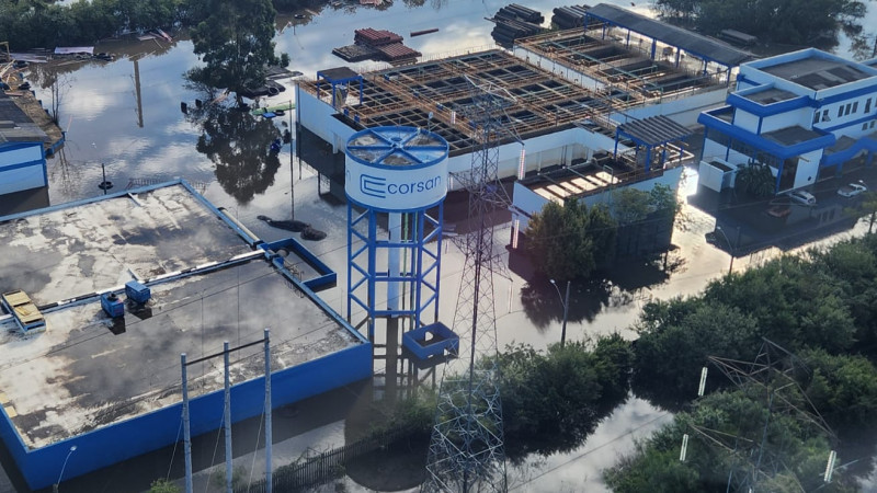 Operação é normalizada em todas as estruturas da Corsan atingidas pelas ...